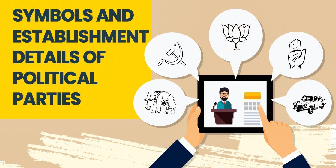 Symbols and Establishment Details of Political Parties - Political ...
